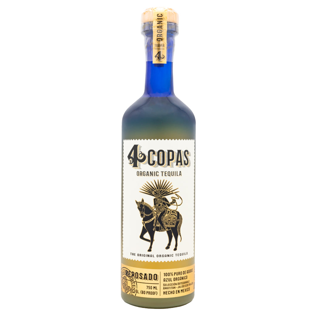 4 Copas Organic Reposado Tequila — Rare Tequilas
