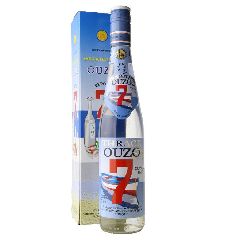 Thrace Ouzo 7 Greek Aperitif — Rare Tequilas