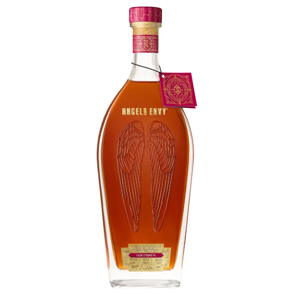 Angel’s Envy Cask Strength Bourbon Whiskey Finished in Port Wine Barre ...