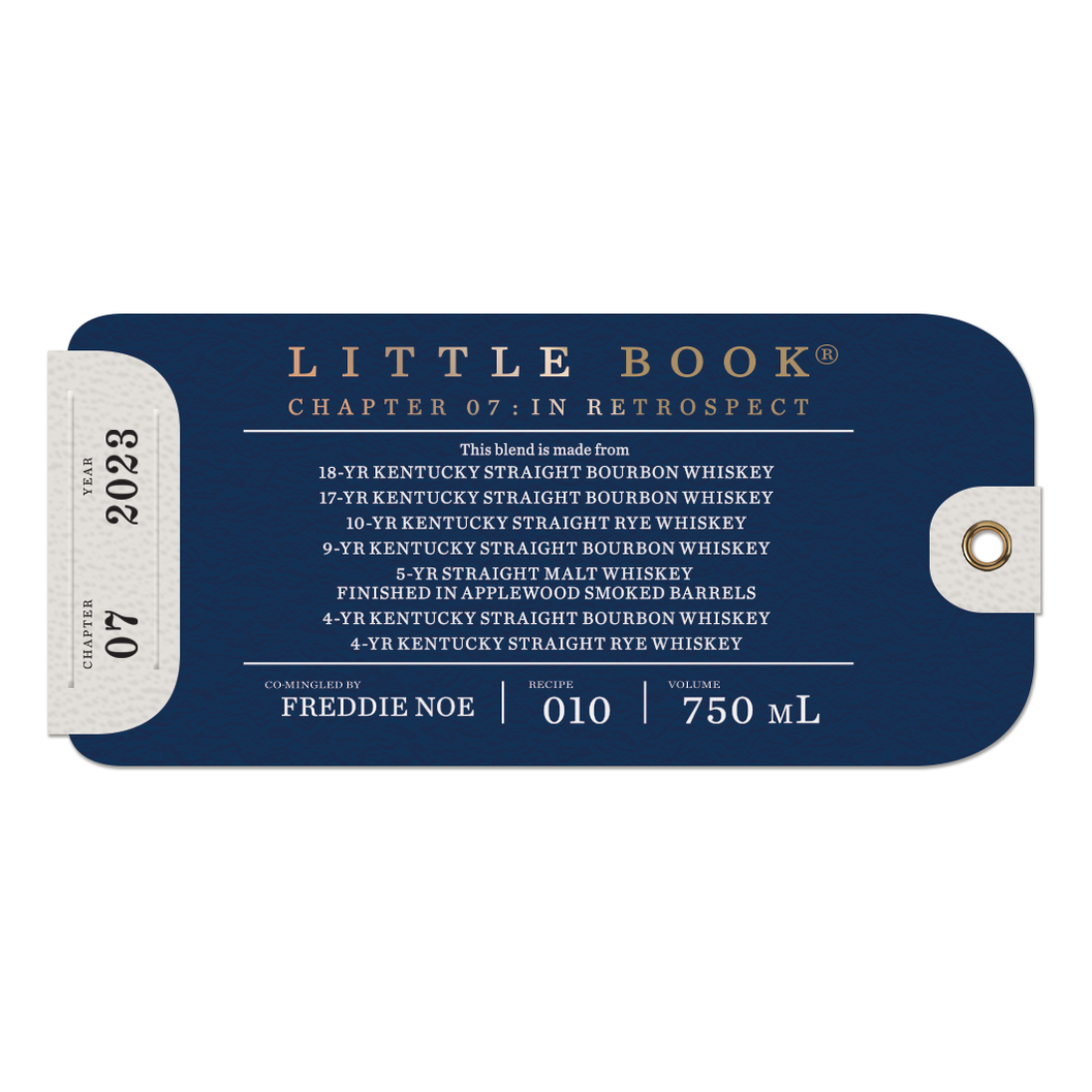 Little Book Chapter 7 'In Retrospect' 2023 Release Bourbon Whiskey ...