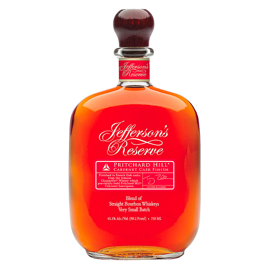 Jefferson's Reserve Pritchard Hill Cabernet Cask Finish Bourbon Whiske ...