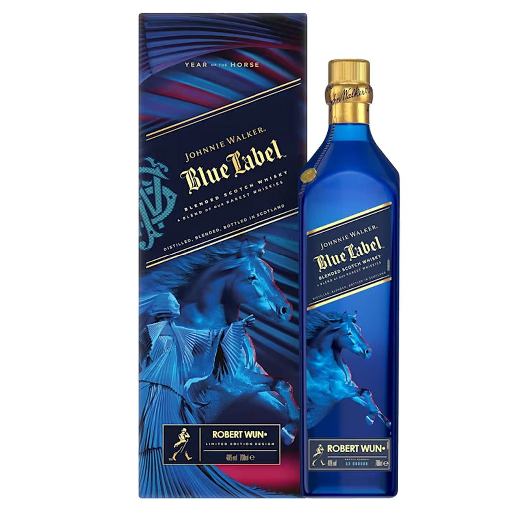 Johnnie Walker Blue Label Year of The Horse by Robert Wun — Rare Tequilas