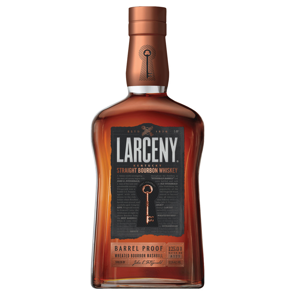 Larceny Barrel Proof Batch A125 Bourbon Whiskey — Rare Tequilas