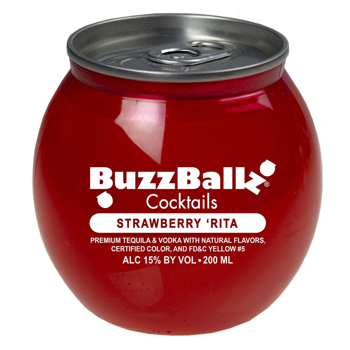 BuzzBallz Strawberry 'Rita 200 ml — Rare Tequilas