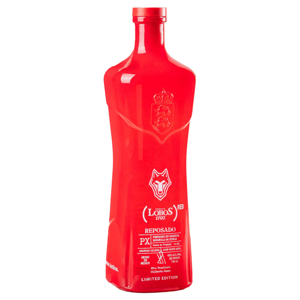 LeBron James Lobos 1707 Reposado (RED) Limited Edition Tequila — Rare ...