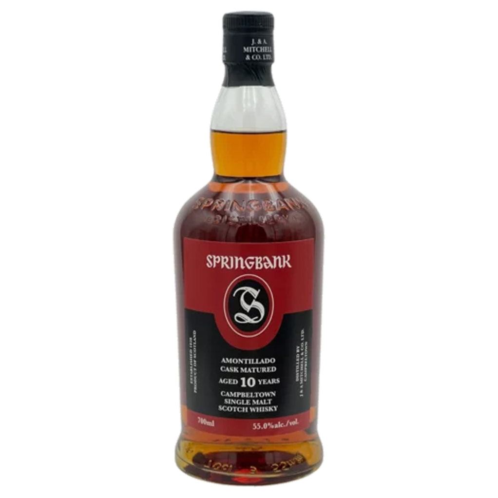 Springbank 10 Year Amontillado Sherry Cask Single Malt Scotch Whisky ...