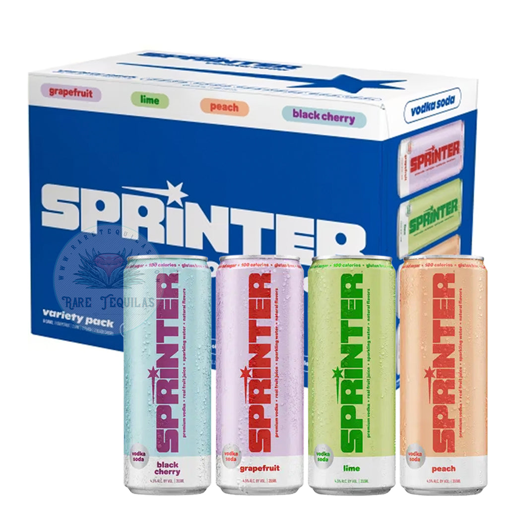 Sprinter Vodka Soda Variety Pack by Kylie Jenner — Rare Tequilas
