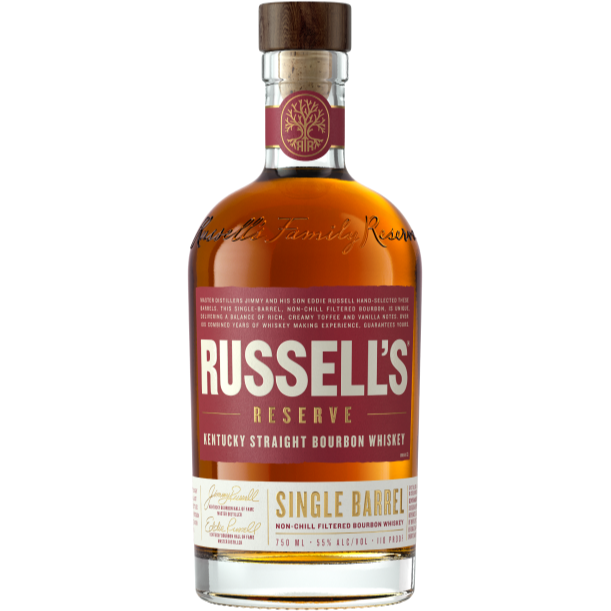 Russell's Reserve Single Barrel Bourbon Whiskey — Rare Tequilas