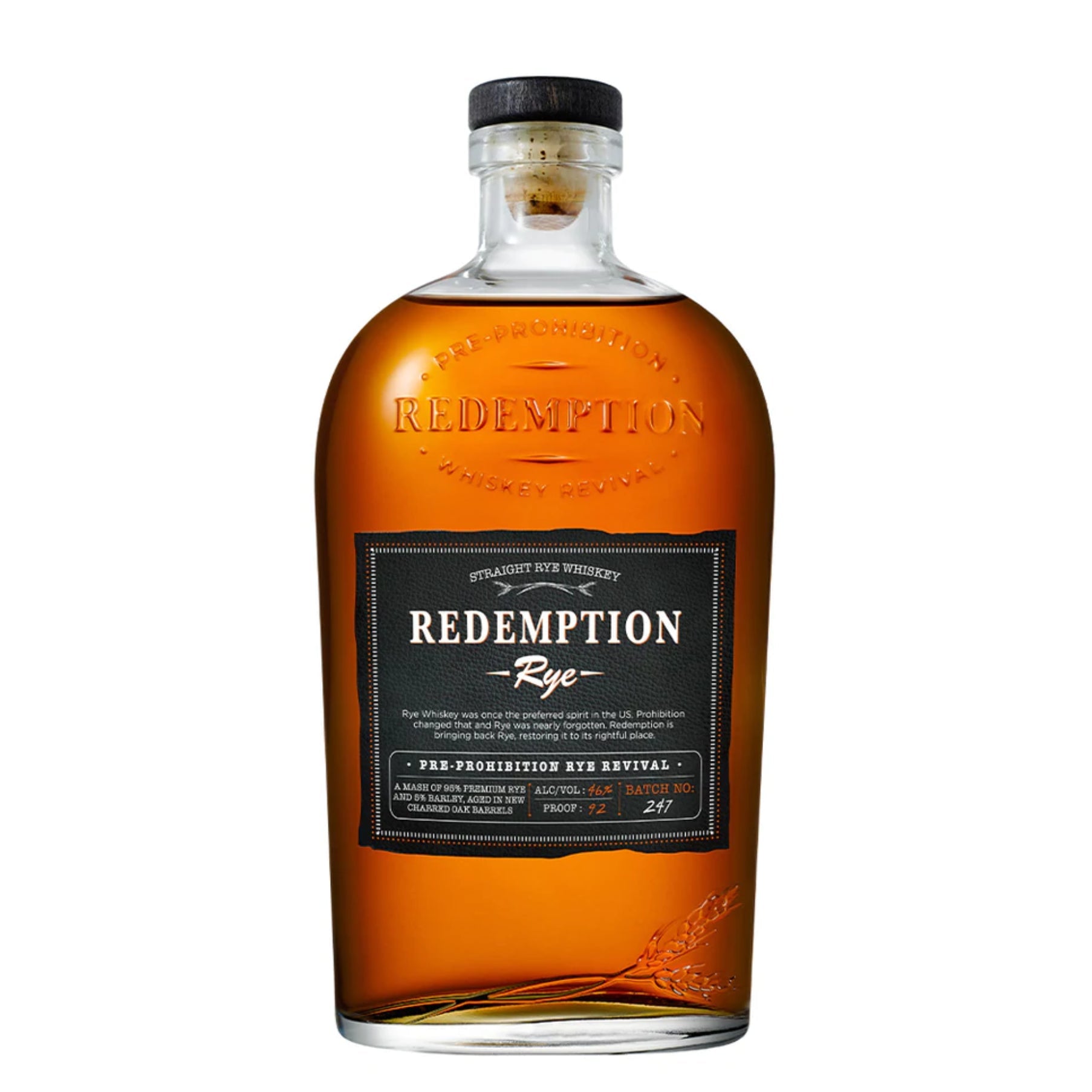 Redemption Rye Whiskey — Rare Tequilas