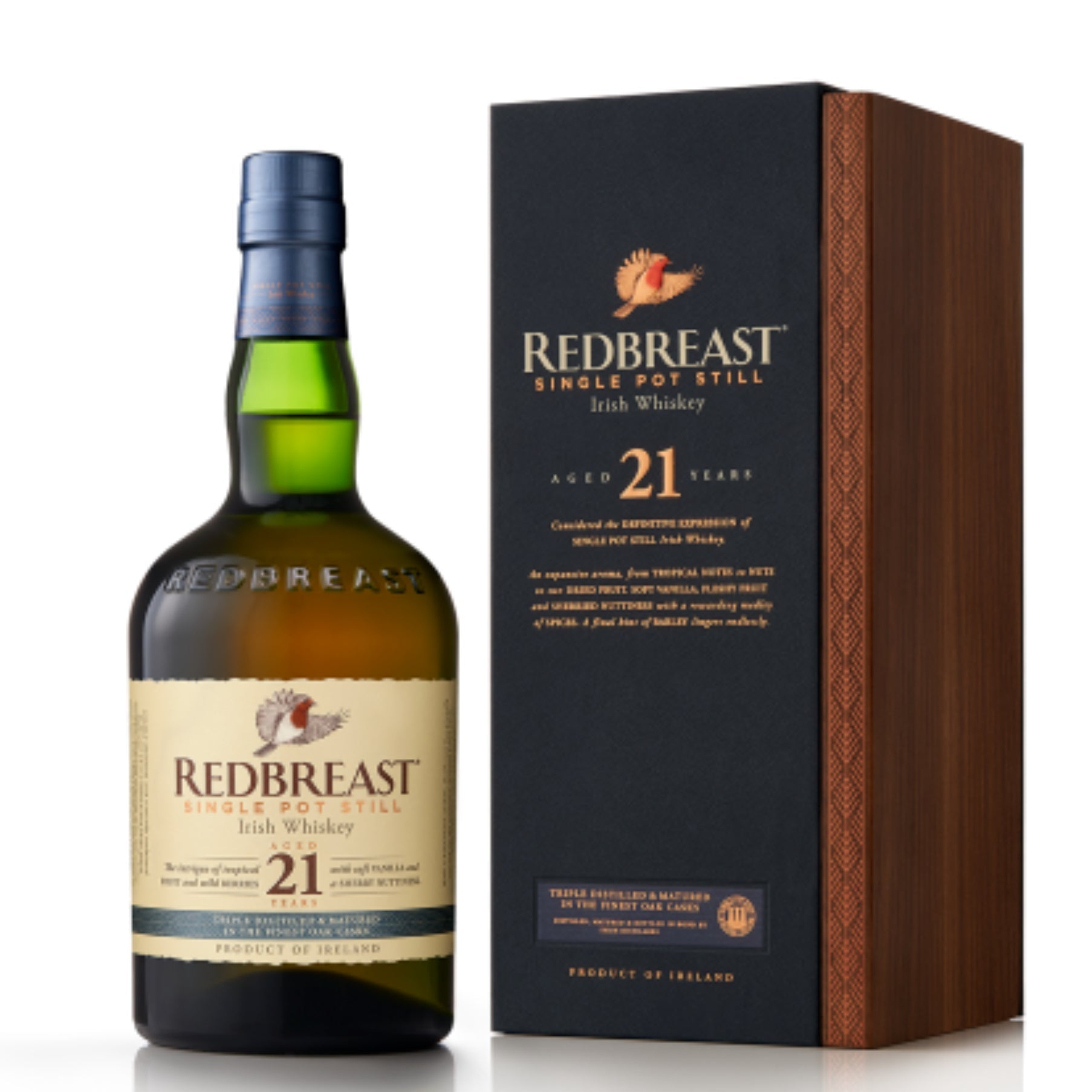 Redbreast 21 Yr Irish Whiskey 750ml — Rare Tequilas