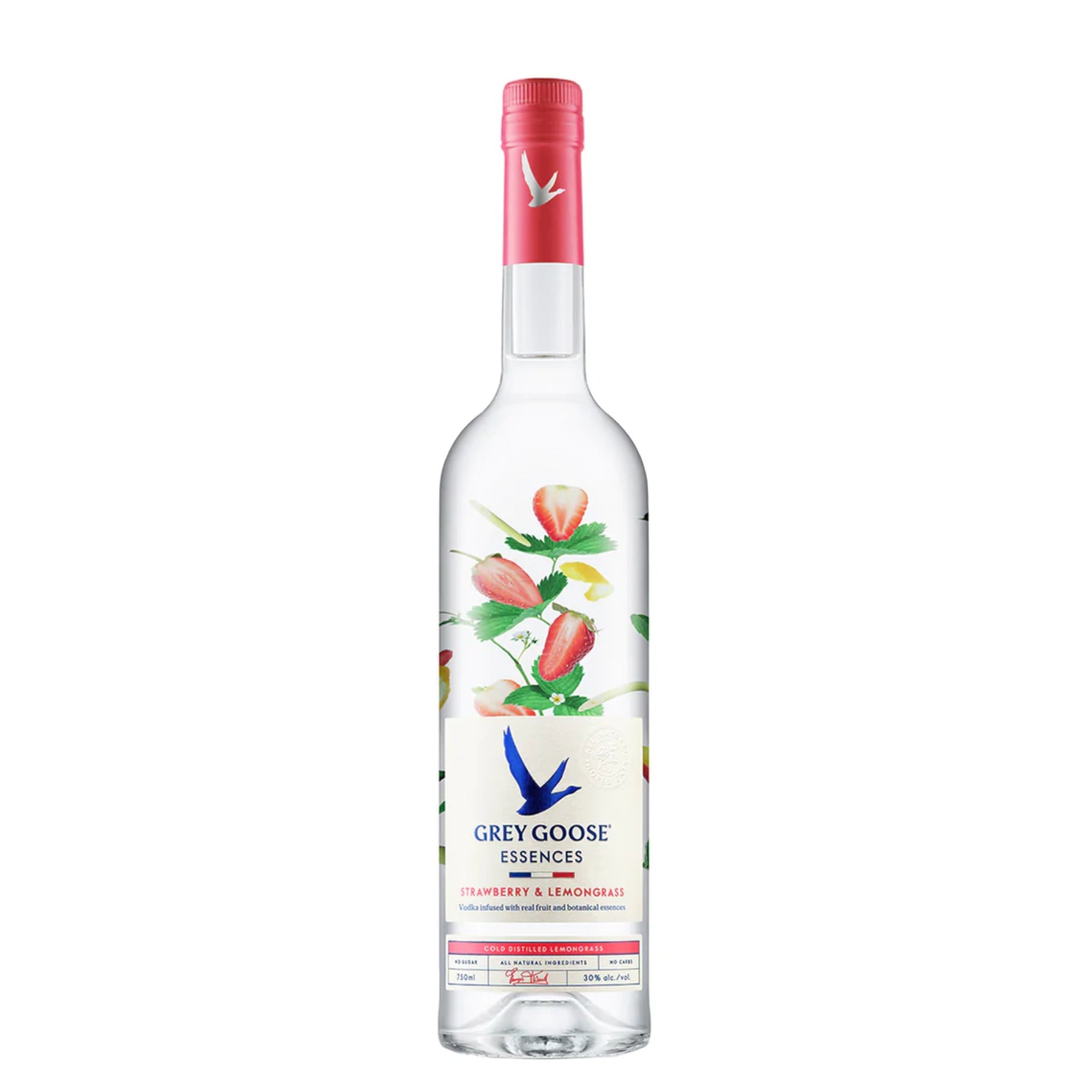 Grey Goose Essences Strawberry & Lemongrass Vodka 750ml — Rare Tequilas