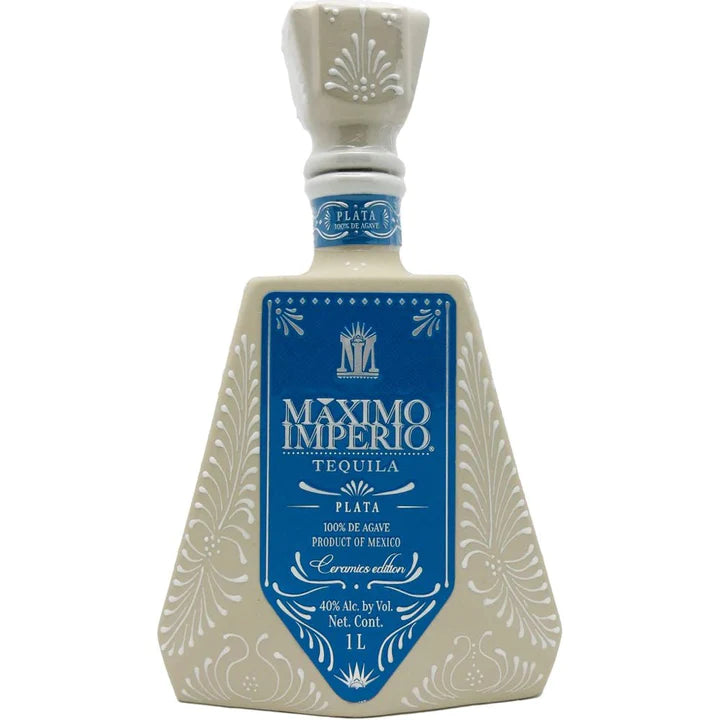 Maximo Imperio Tequila Plata Ceramic 1L — Rare Tequilas